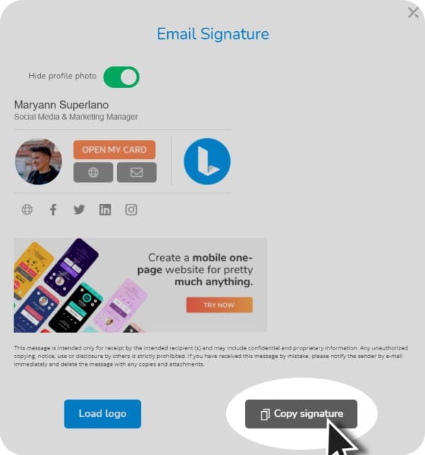 Linkcard | Business Card & Email Signatures Deployment